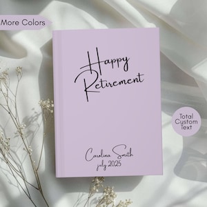 Personalized Retirement Guest Book: Custom New Chapter Keepsake - Etsy