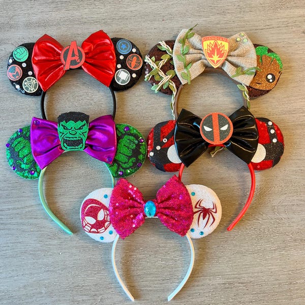 Superhero Headband - Etsy