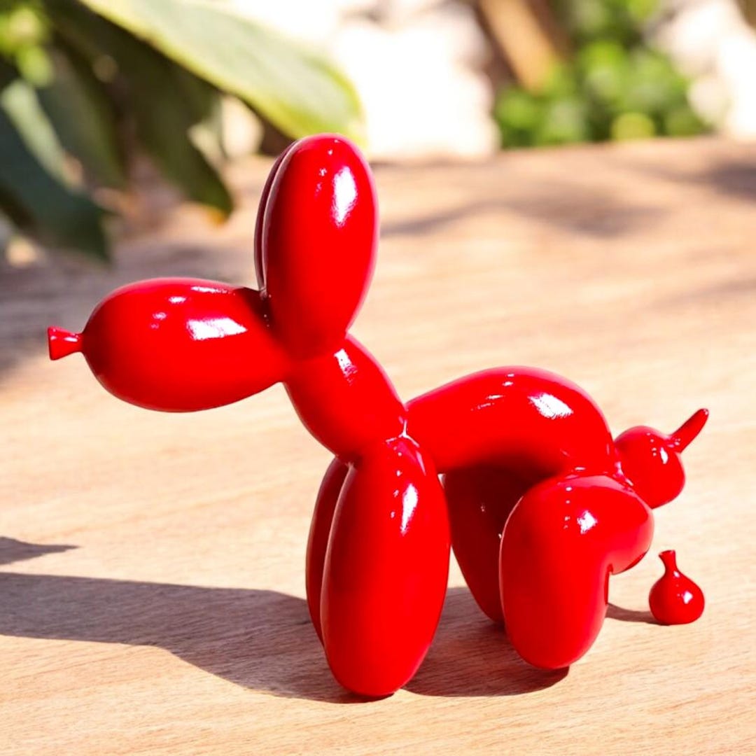 Benny the Pooping Balloon Animal Funny Decoration Humorous Gift Idea ...