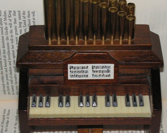 Vintage George Good Pipe Organ Music Box / Miniature Piano - Etsy