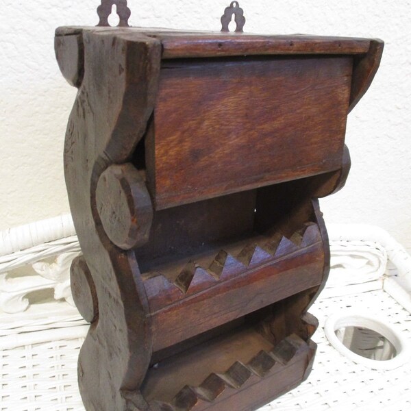 Antique Wall Spice Cabinet - Etsy