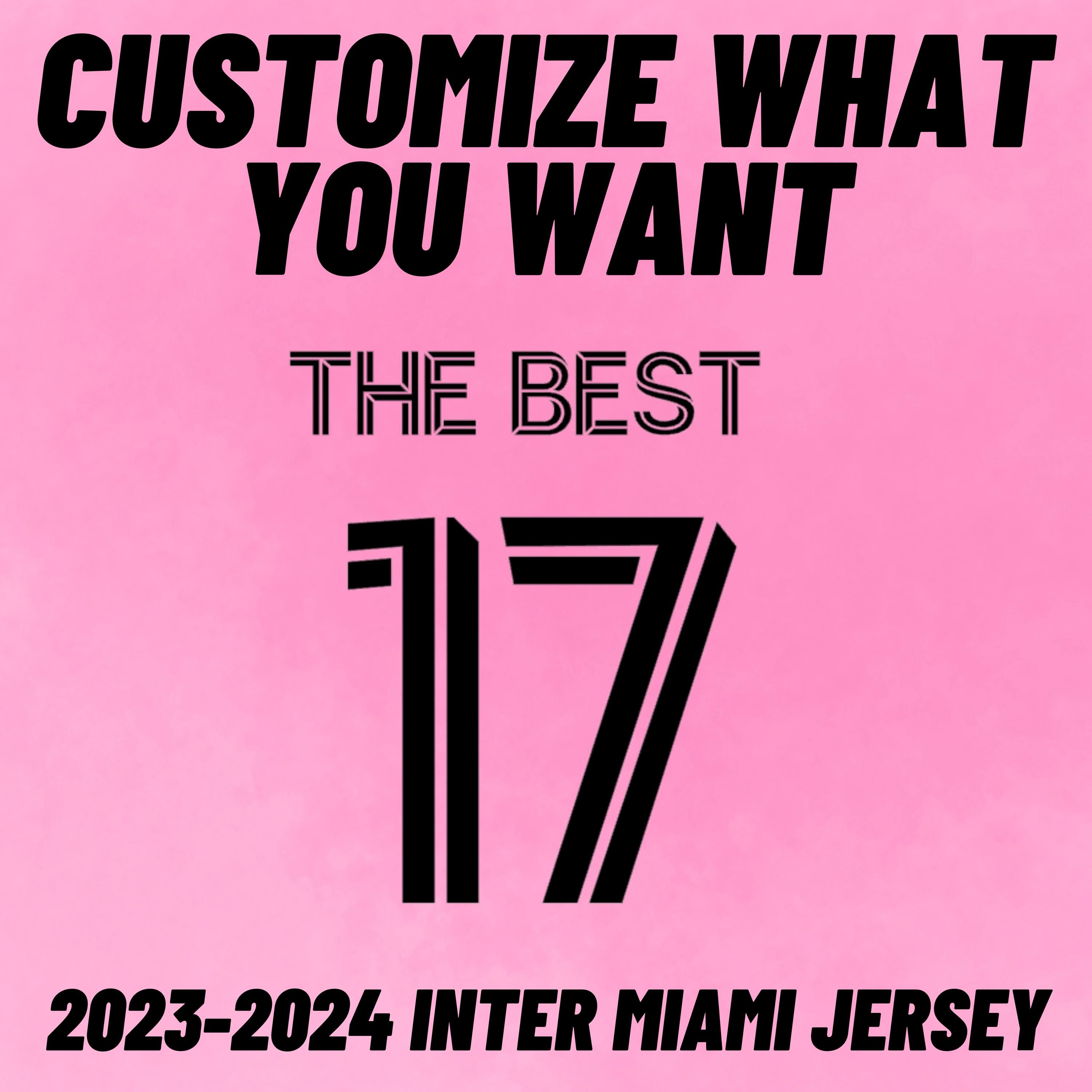 Inter Miami 2021-2026 Font – Digital Download for Shirts, Names ...