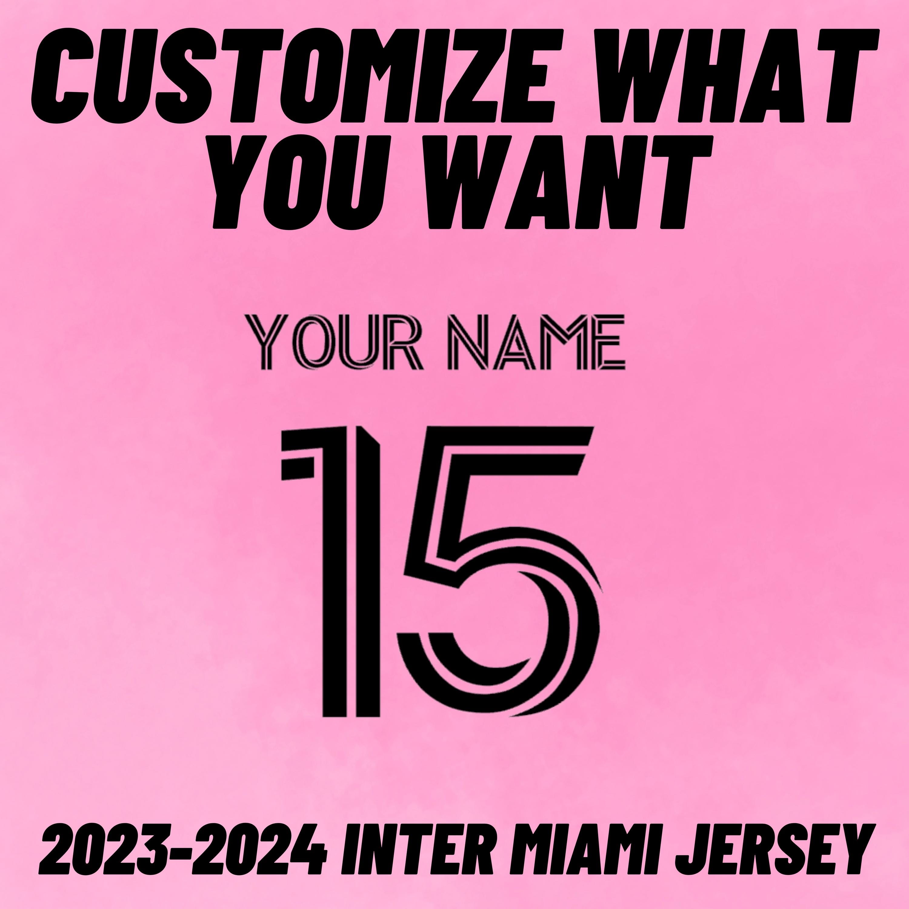 Inter Miami 2021-2026 Font – Digital Download for Shirts, Names ...