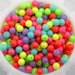 8mm Neon Gumball Bubblegum Resin Beads - 150 Pc Set - Etsy