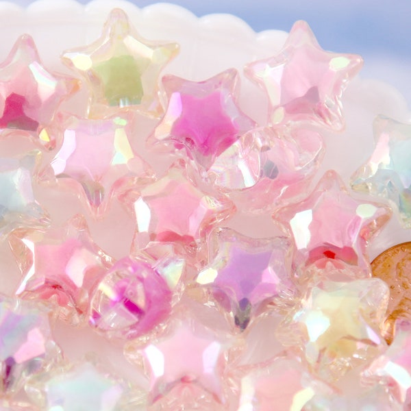 Plastic Star Charms,150pcs 21mm Star Outline Plastic or Acrylic ...