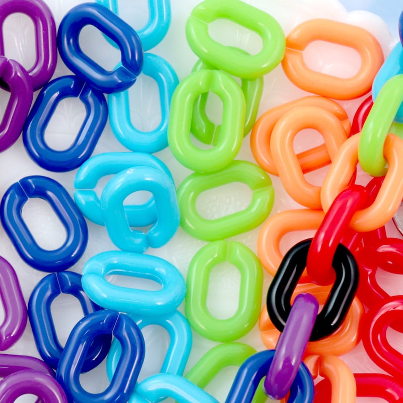 Plastic Links - Etsy