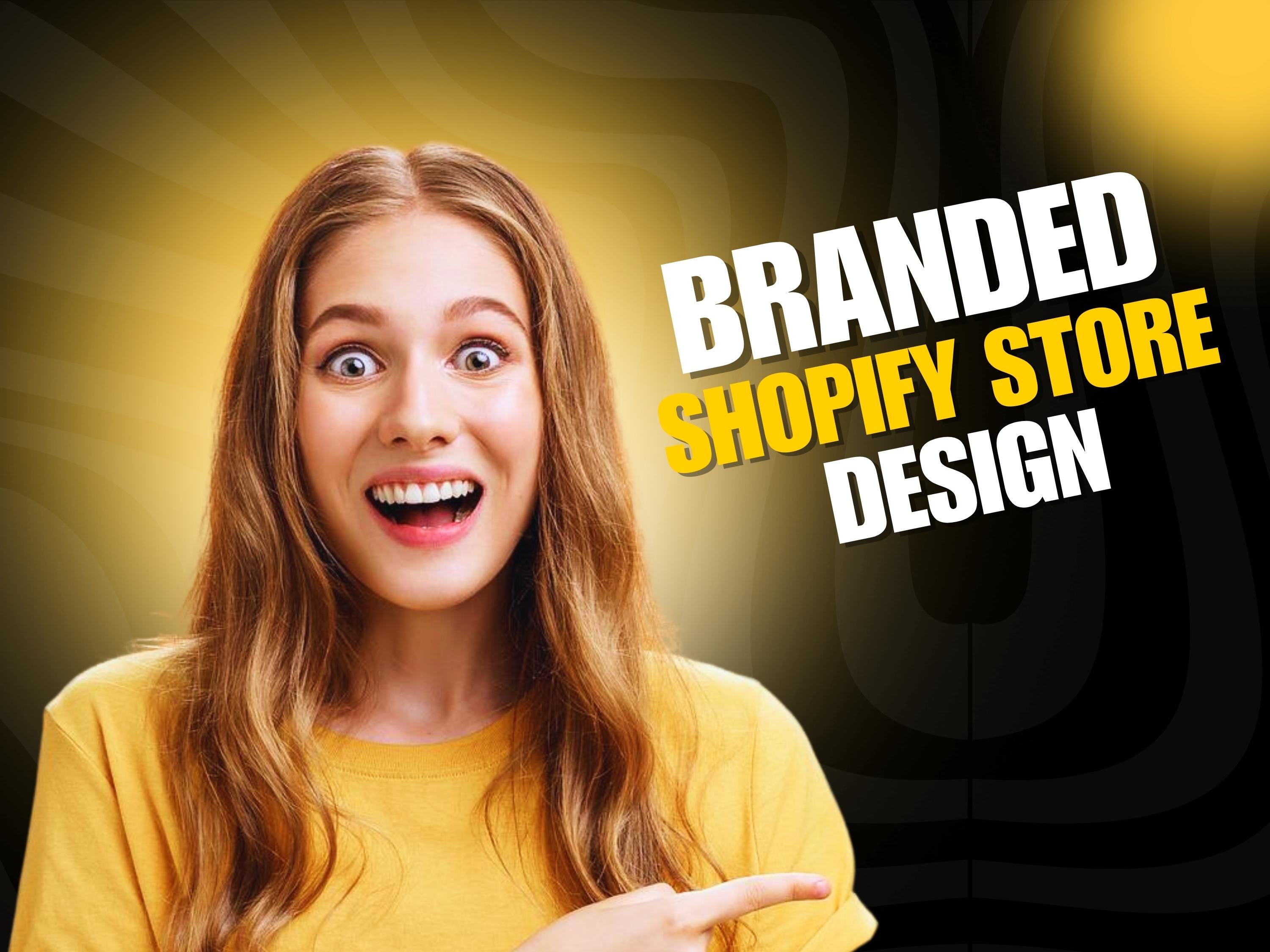 Branded Shopify Store Design | E-commerce Premium Shopify Template ...