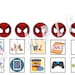 Spiderman Token Board, Reinforcer Board, Reward Chart (digital Download ...