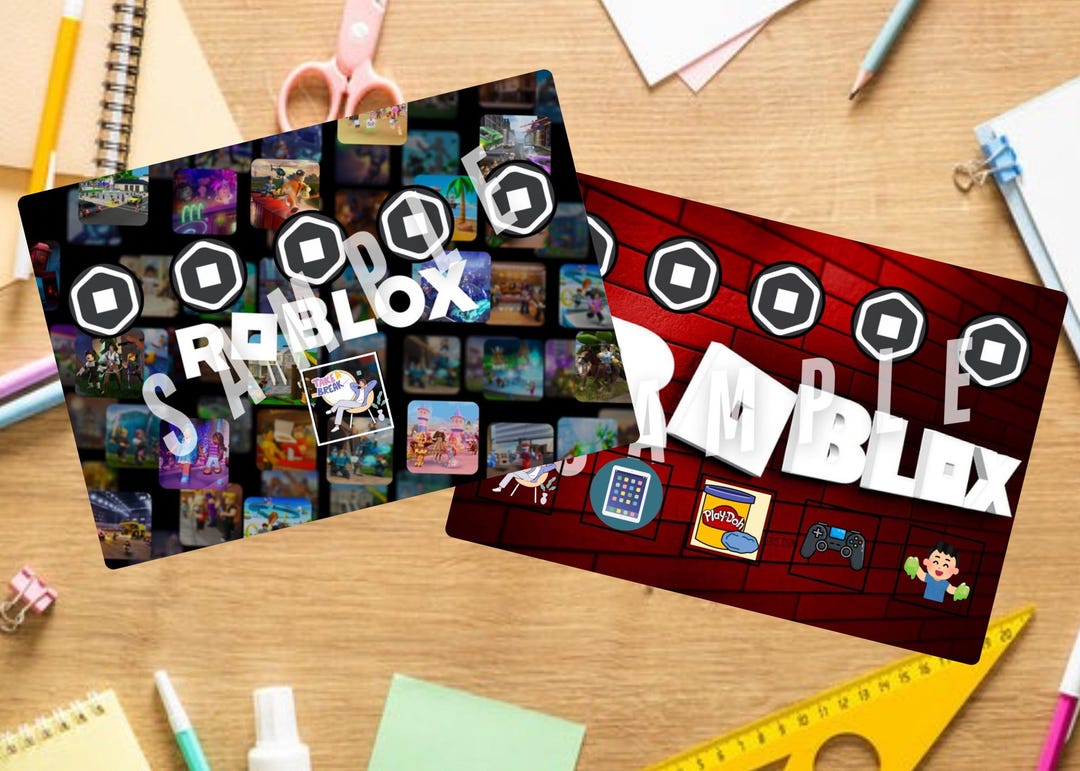 Roblox Token Board, Reinforcer Board, Reward Chart (digital Download ...