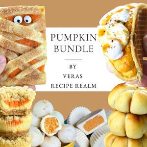 Pumpkin Recipe Bundle: Fall Dessert Recipes (PDF Print Out) - Etsy