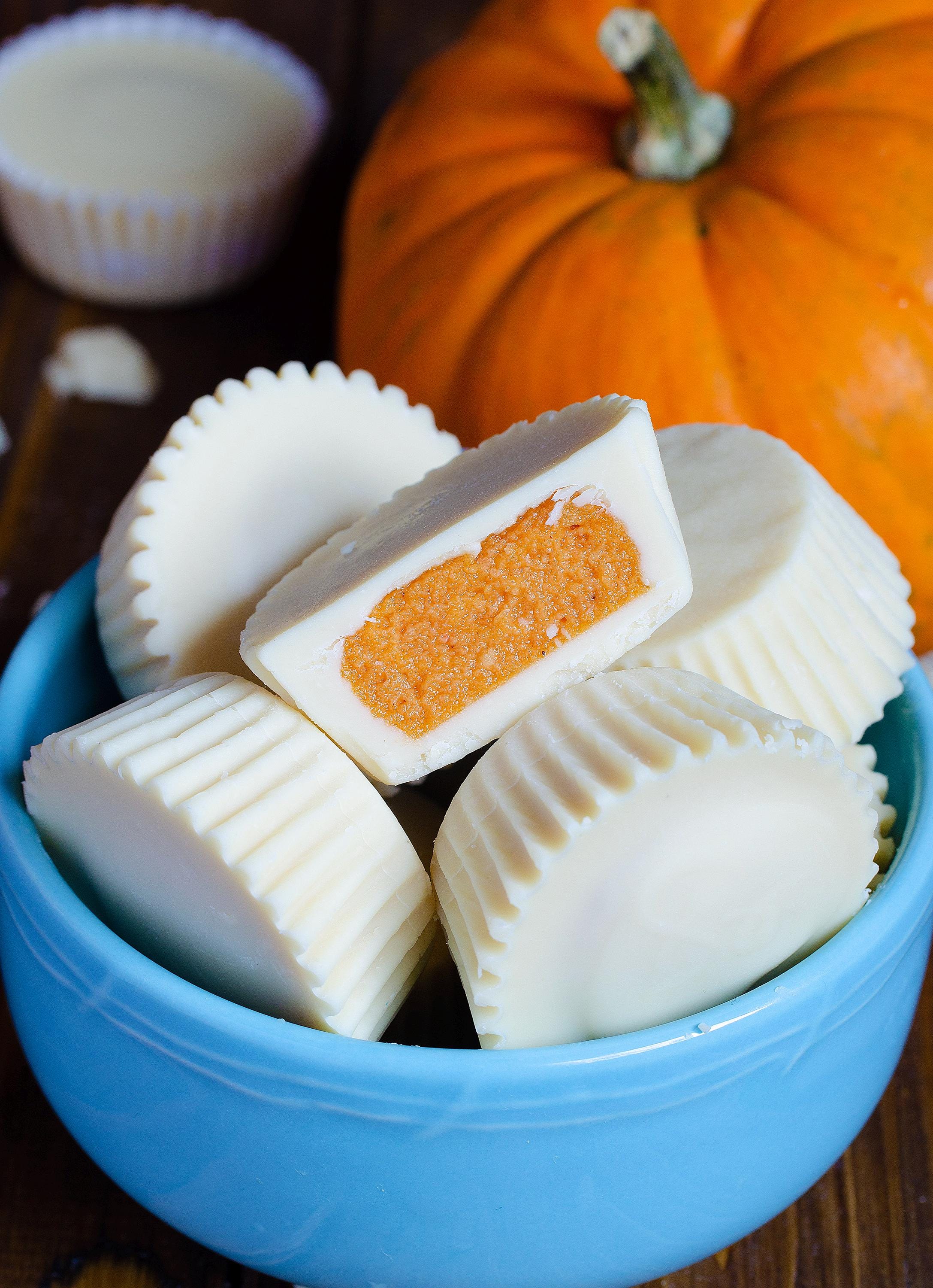 White Chocolate Pumpkin Cups | Digital Recipe | Homemade Dessert | PDF ...