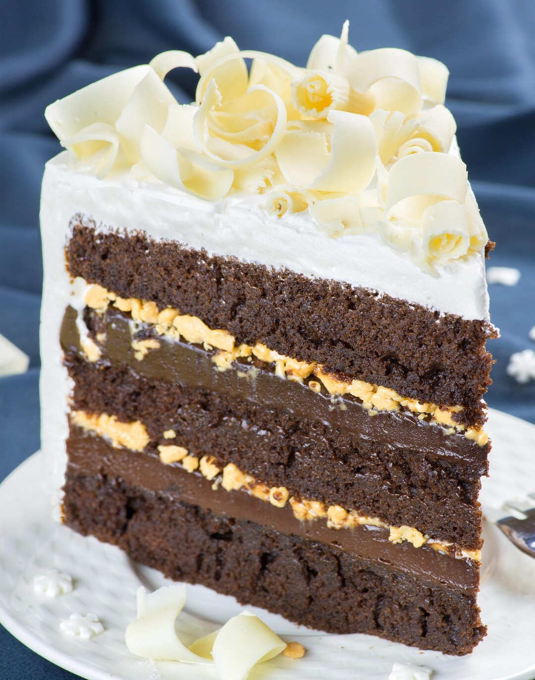 Chocolate Toffee Cake Recipe: Homemade Christmas Dessert (PDF Print Out ...