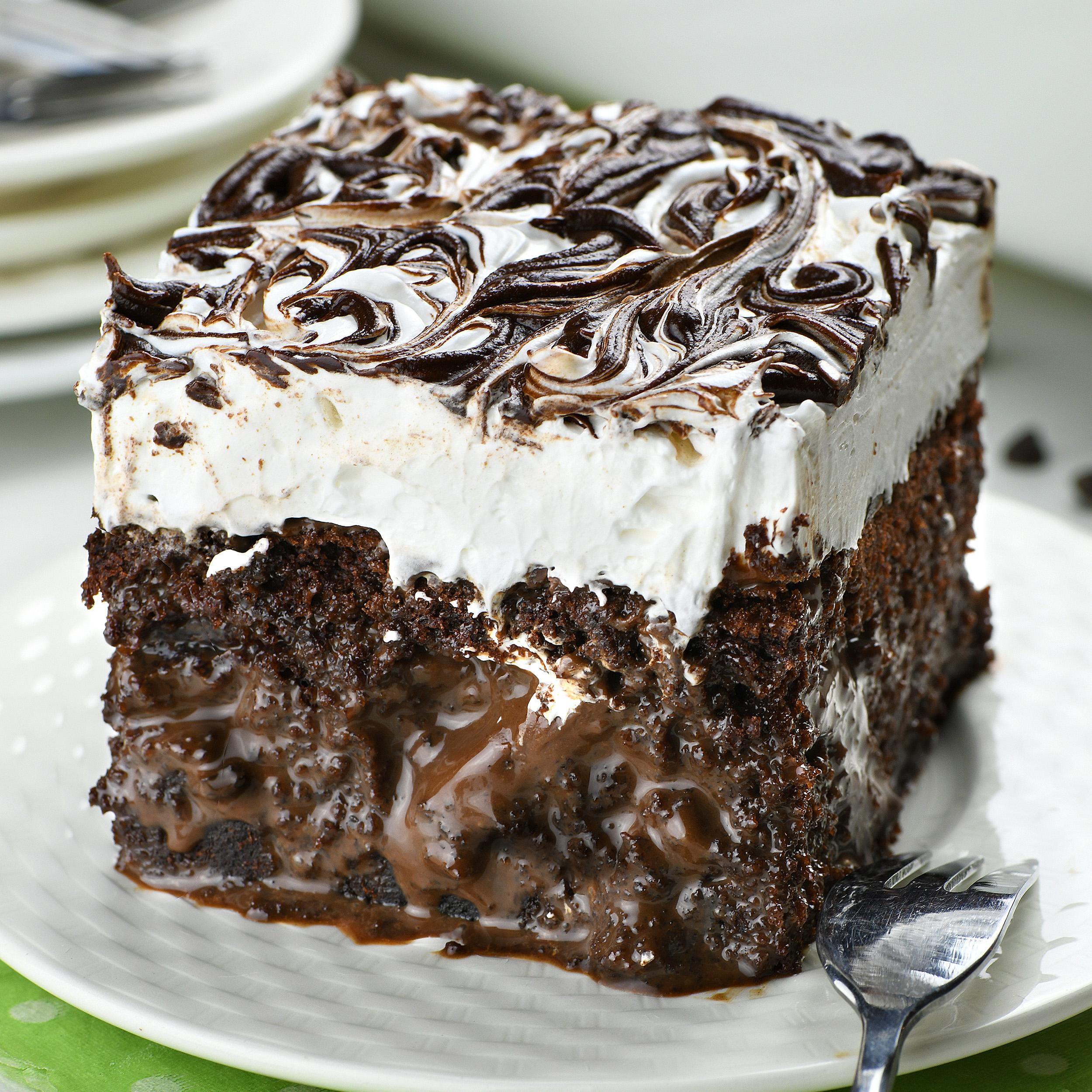 Marshmallow Chocolate Poke Cake Recipe: Easy Homemade Dessert (PDF) - Etsy