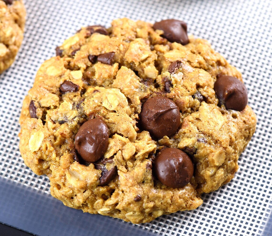 Chocolate Chip Oatmeal Cookies | Digital Recipe | Homemade Cookies | Cookie Recipe | Easy ...