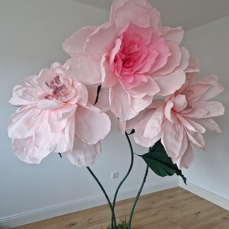 Large Paper Flowers - Etsy