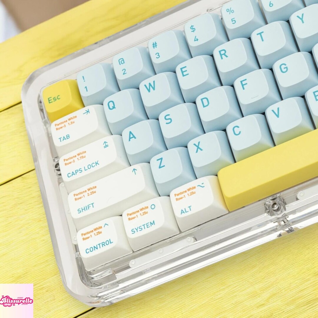 Sunny Skies Themed Keycaps Set, 135 Keys, XDA Profile, PBT Keycaps ...