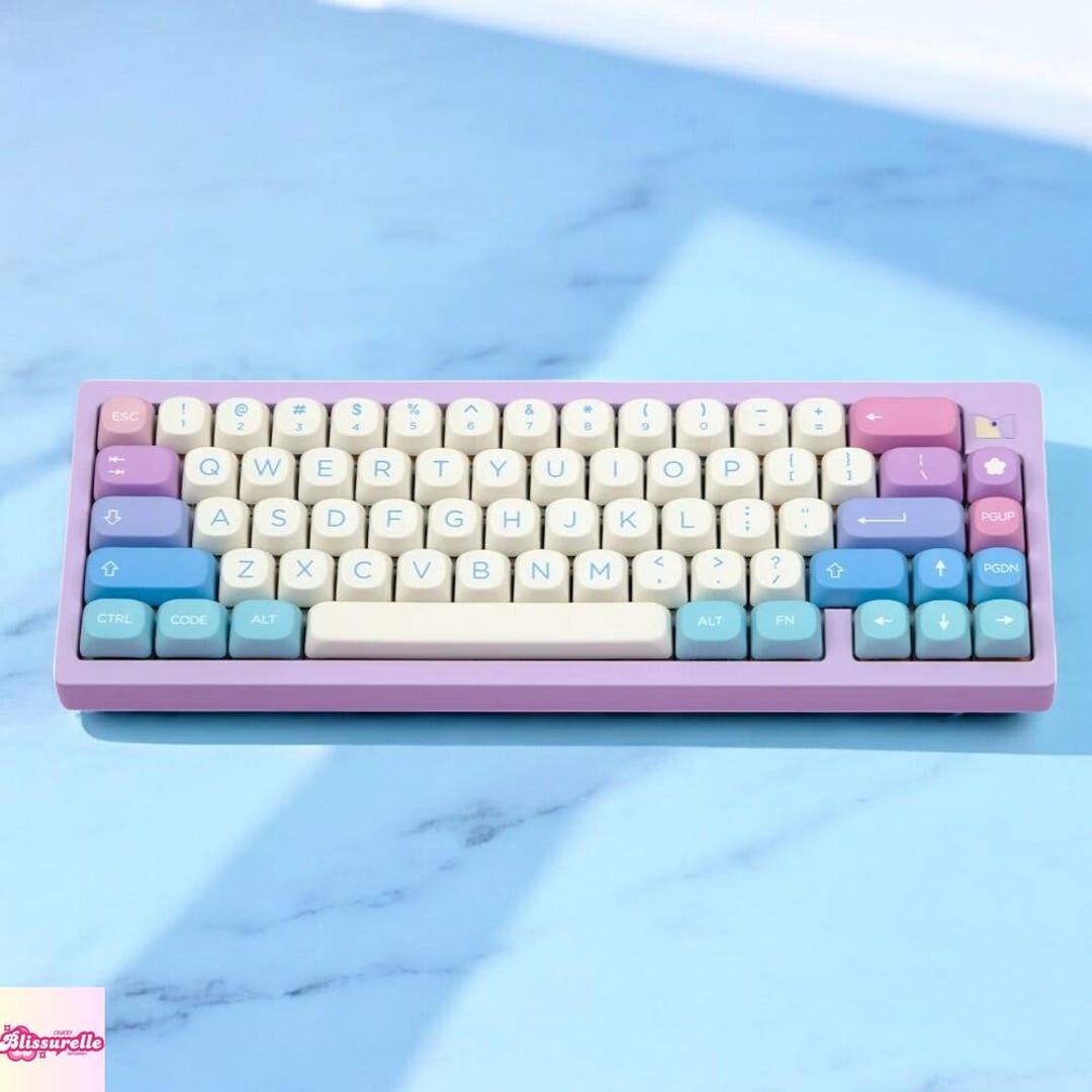 129 Fairy Themed Keycap Set, Unique Keycaps, MOA Profile, Mechanical ...