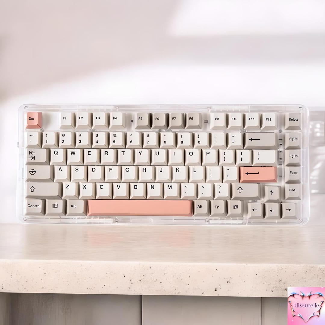 Old School Themed Keycap Set for Mechanical Keyboard, 141 Keys, Cherry ...