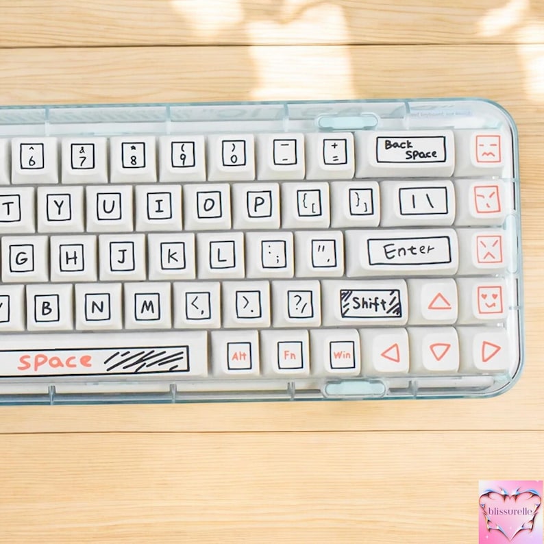 125 Graffiti Themed Keycaps, Keycaps Set, Custom Keycaps, Unique ...