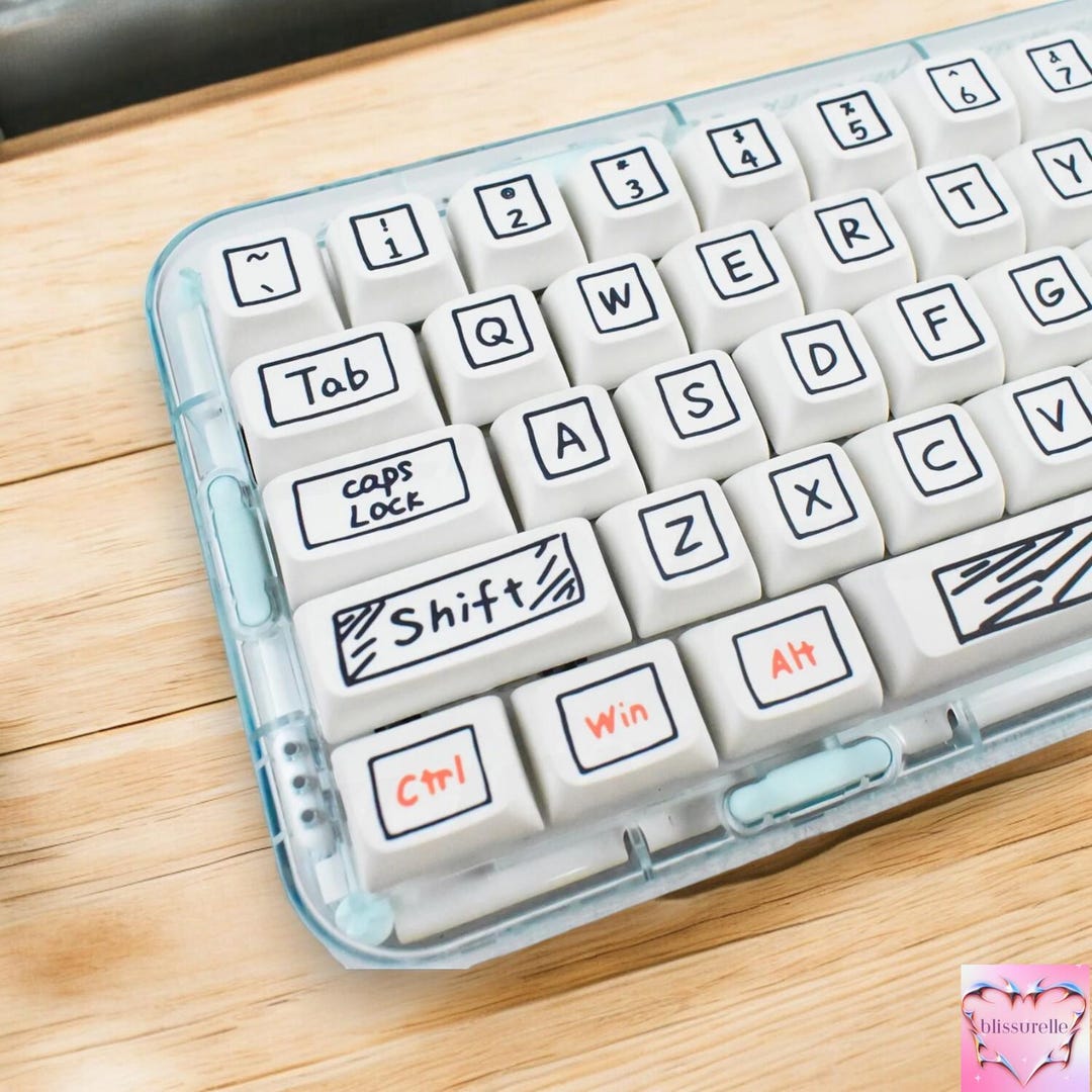 125 Graffiti Themed Keycaps, Keycaps Set, Custom Keycaps, Unique ...