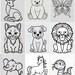 Animal Coloring Book for Kids – 20 Fun Printable Pages - Etsy