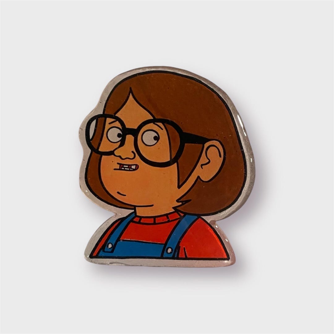 Handmade Cartoon Character Pin Inspired by F is for Family - Etsy