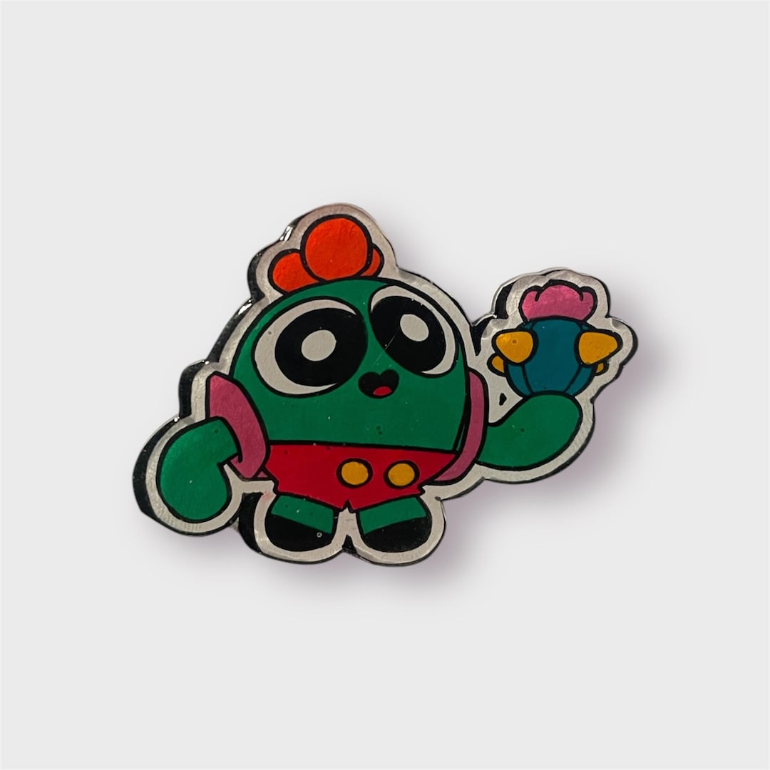 Handmade Spike Pin Brawl Stars Inspired Fan Art Cartoon Pin Game Pin ...
