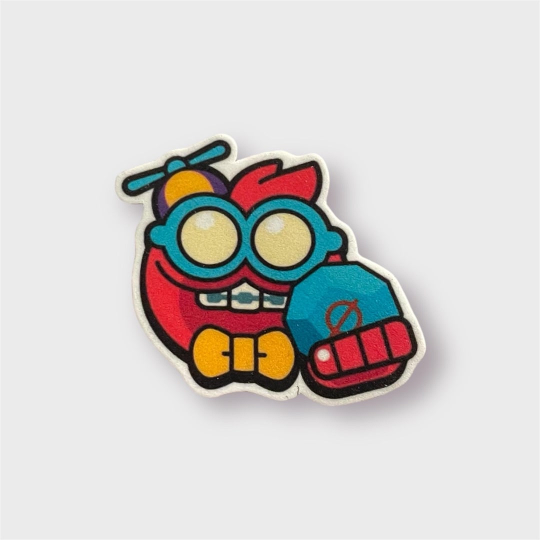 Handmade Brawl Stars Squeak Pin – Cute Gamer Accessory, Fan Art ...
