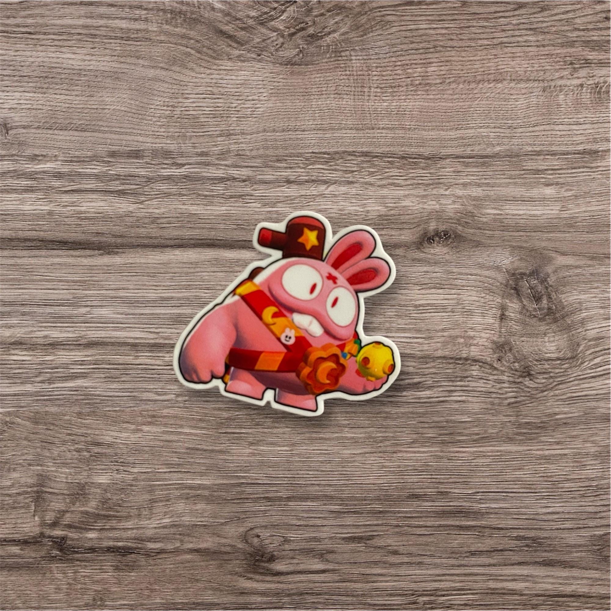 Handmade Brawl Stars Squeak Pin – Cute Gamer Accessory, Fan Art ...