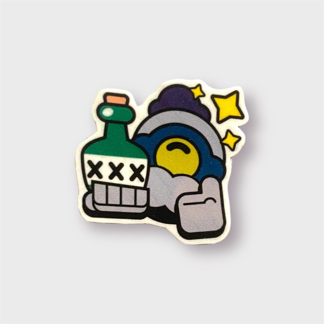 Handmade Brawl Stars Barley Pin – Cute Fan Art Enamel Style Accessory ...
