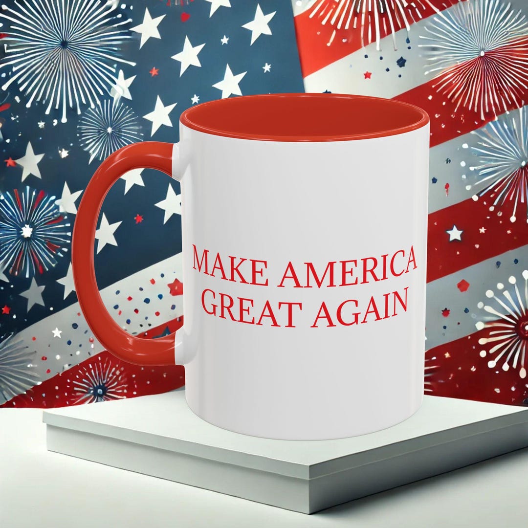 Trump 2024 MAGA Coffee Mug - Patriotic Gift for Supporters - Etsy