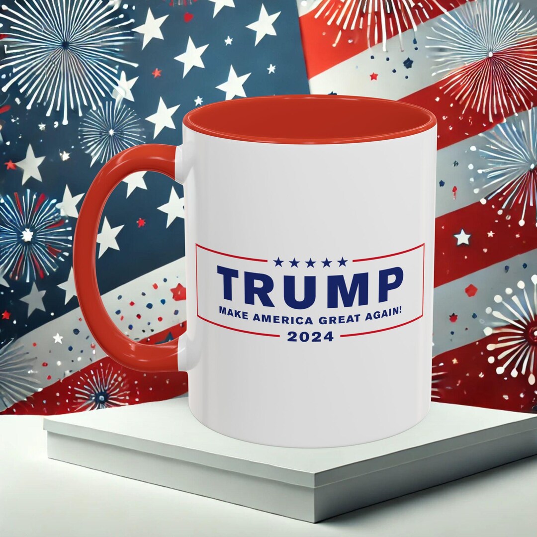 Trump 2024 MAGA Coffee Mug - Patriotic Gift for Supporters - Etsy