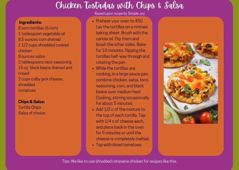 Weekly Meal Plan 5: Family-friendly, Budget-conscious, Easy Recipes ...