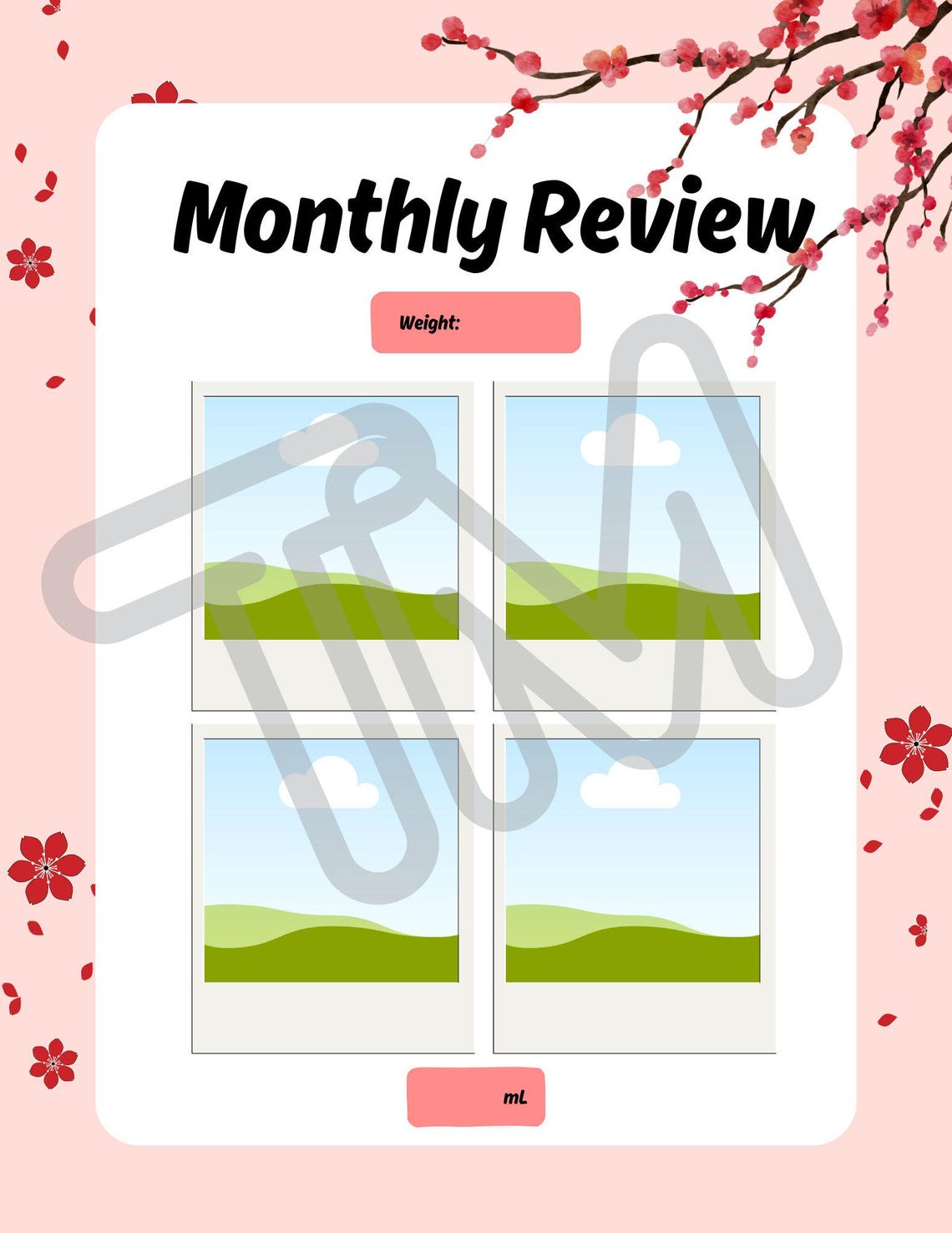 GLP-1 WEEKLY TRACKER Printable/digital - Etsy