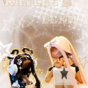 Roblox Avatar Custom Portrait Digital Poster Wallpaper Profile Picture ...