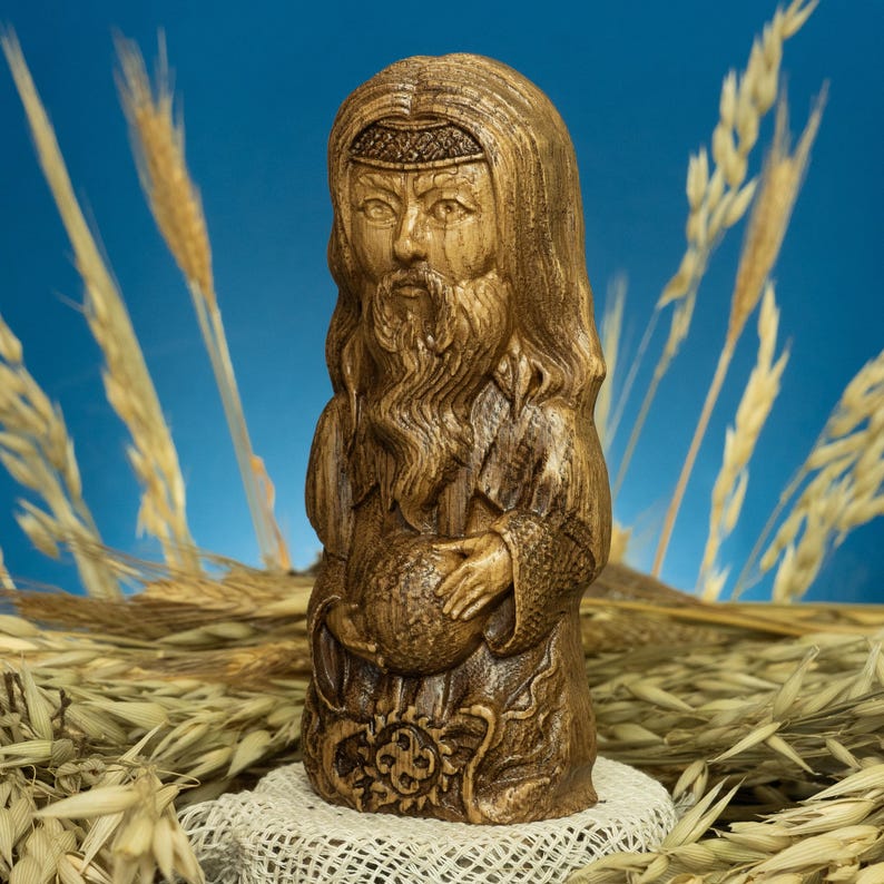 Rod Statue Slavic Primordial God Creator Ancestor Family Lineage Roots ...