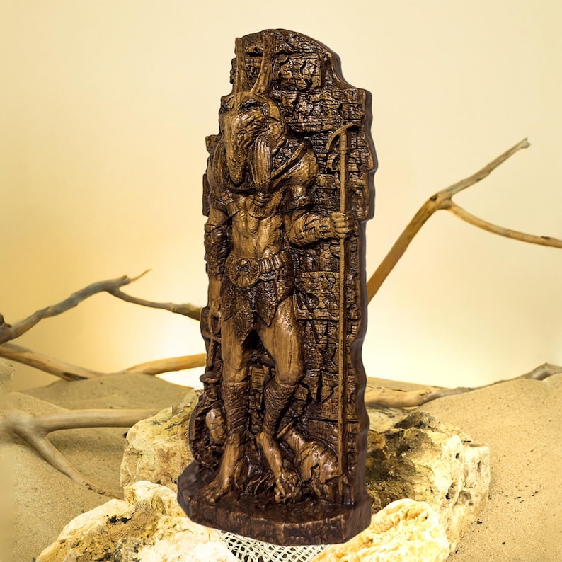 Set Seth Statue Egyptian God War Red Transformation Desert Ancient ...
