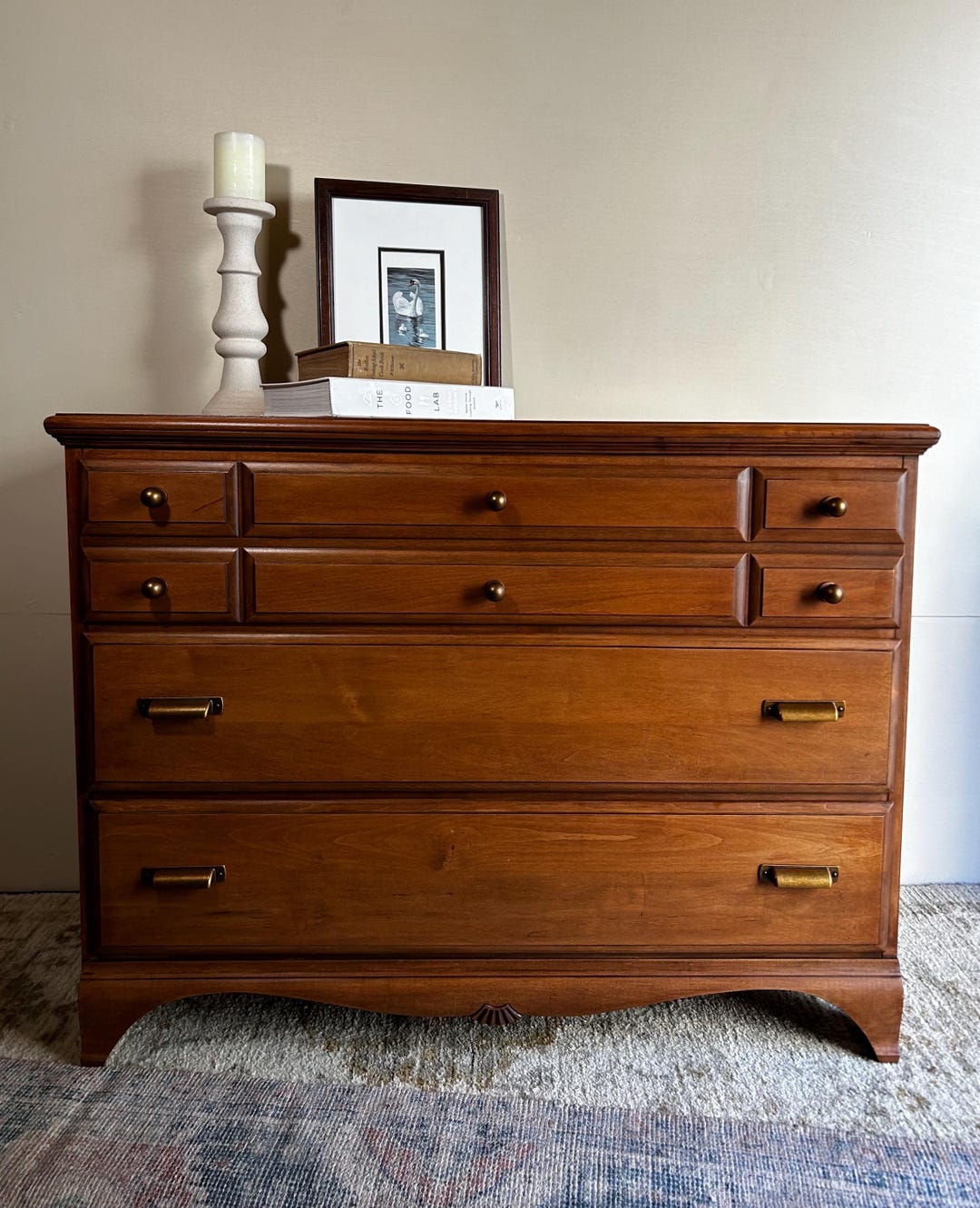 SOLD OUT - Refinished 3-drawer Maple Dresser - Etsy
