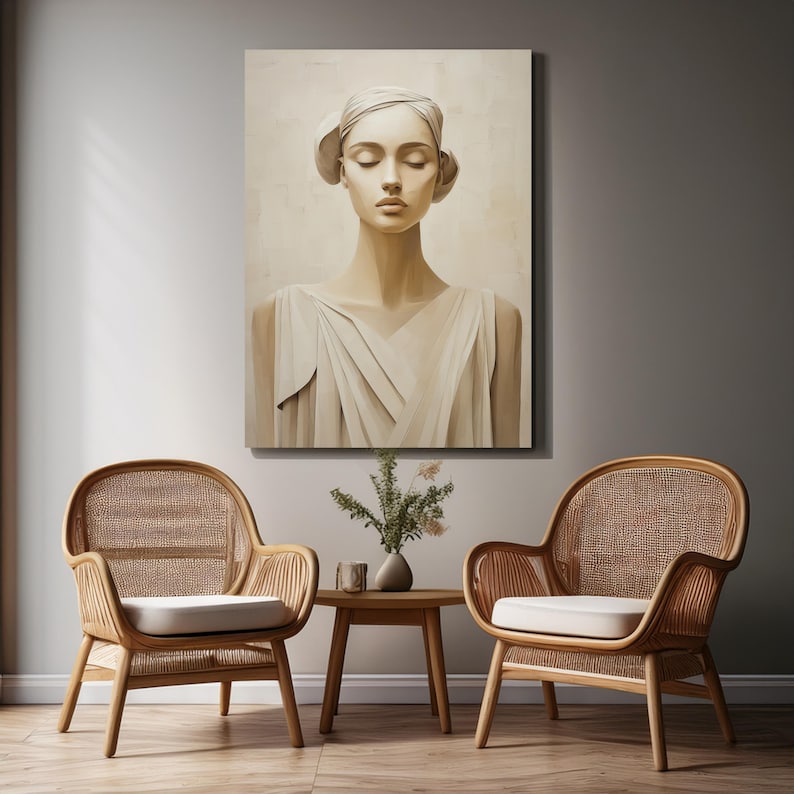 Minimalist Greek Goddess Printable Wall Art (digital Download) - Etsy