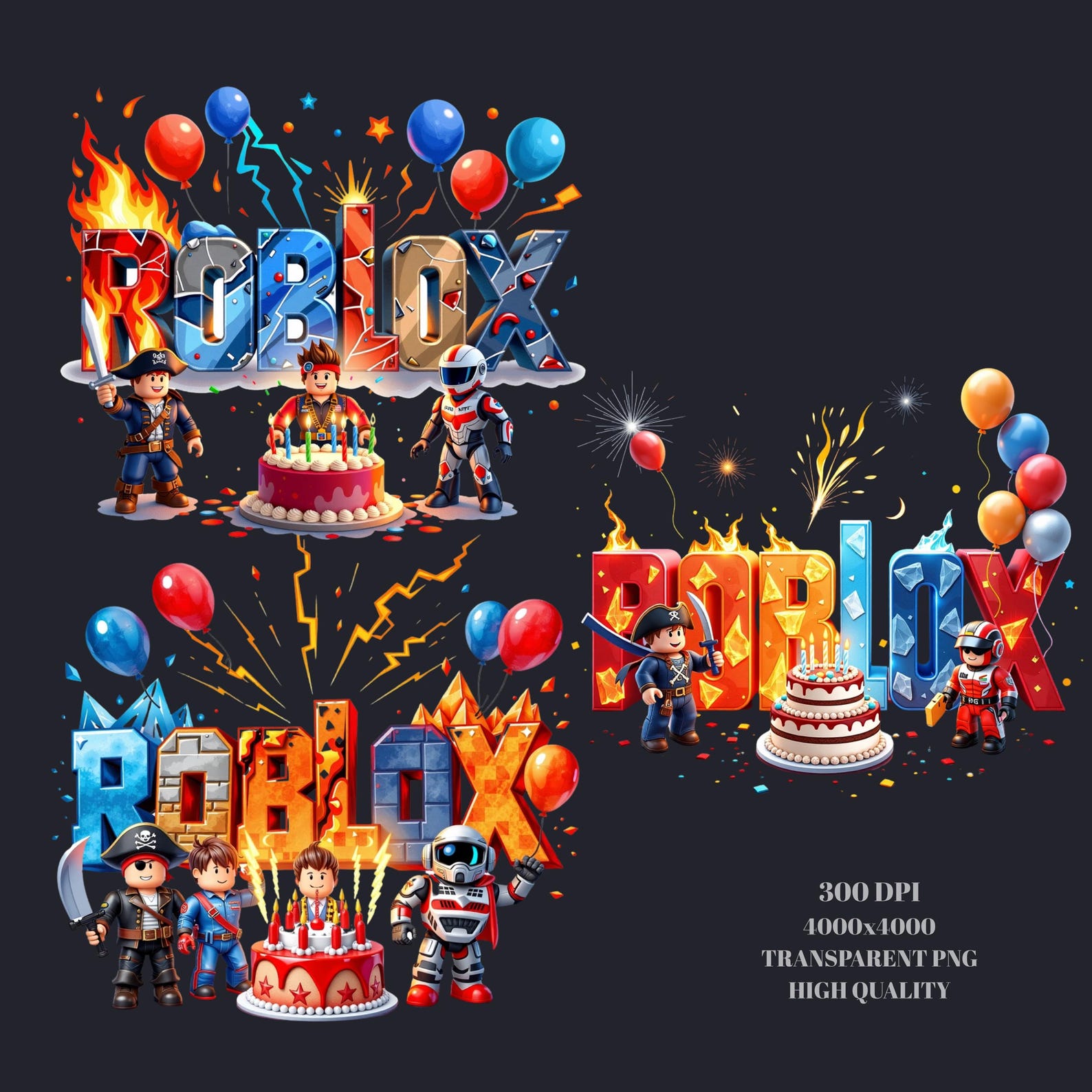 300 Dpi Game Bundle PNG, 4000x4000 High Resolution, Game Design Asset ...