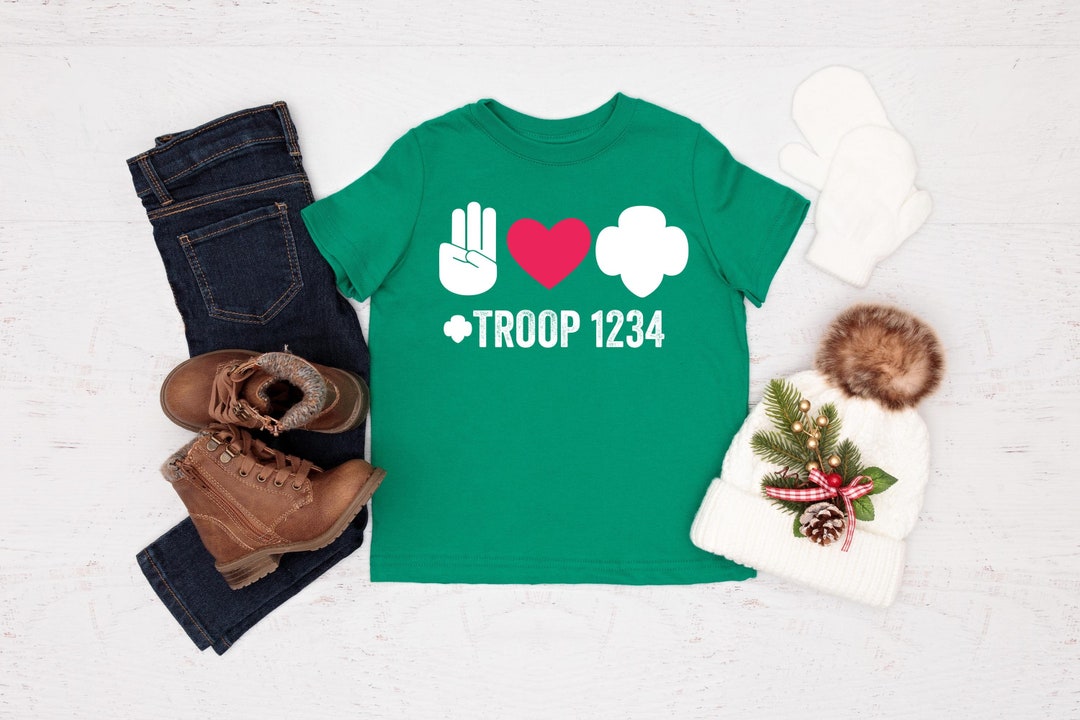 Custom Scout Shirt, Custom Troop Tee, Personalized Scouts Team Tshirt ...