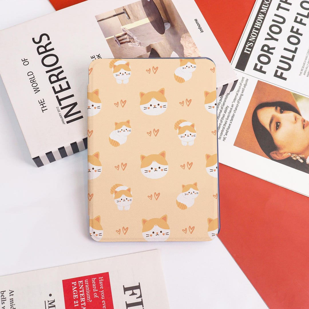 Cartoon Orange Cats Cover Sleeve,kindle Paperwhite 12/11/10th Case ...