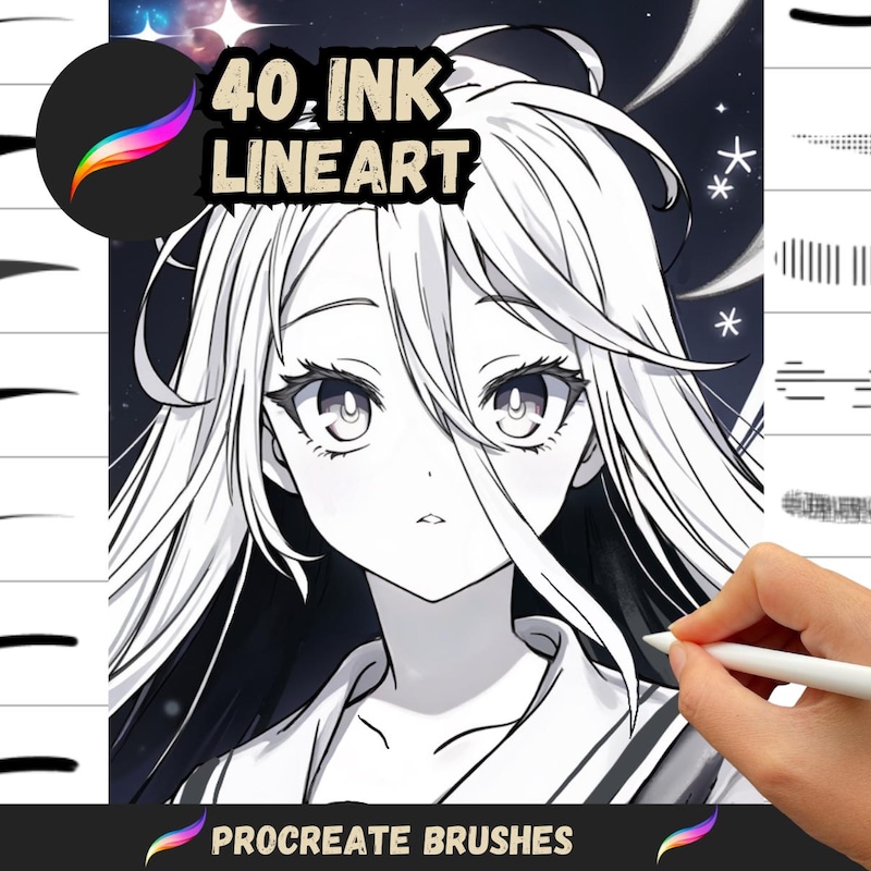 Lineart Anime - Etsy