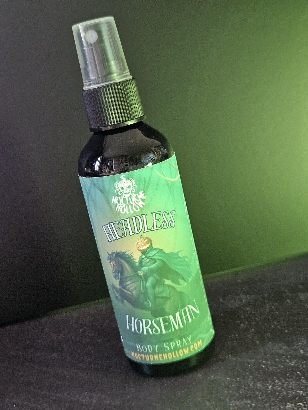 Headless Horseman Body Spray – Earthy Pine– Gothic Fragrance ...