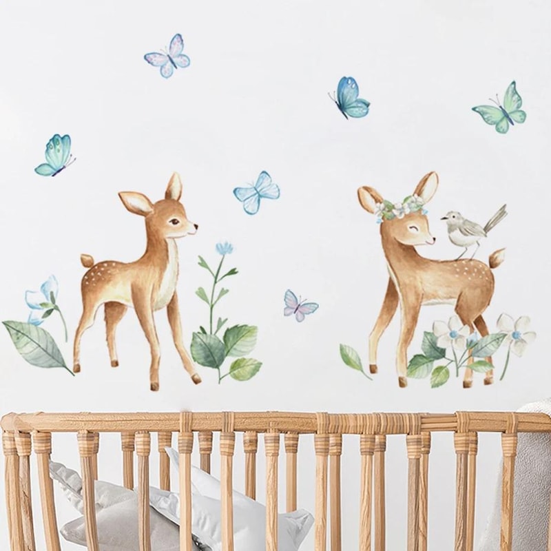 Enchanted Deer Decal - Etsy UK