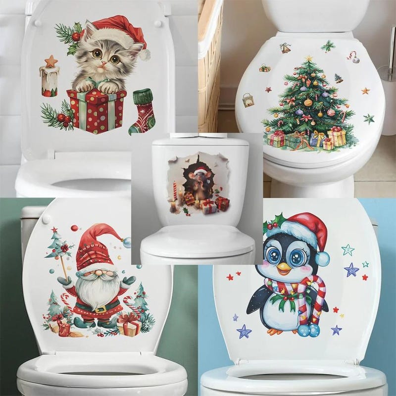 Toilet Sticker - Etsy