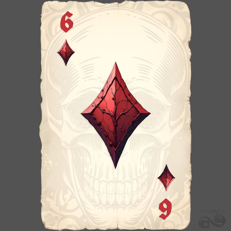 Gothic King & Queen Playing Cards PNG Bundle | Horror Tarot Deck ...