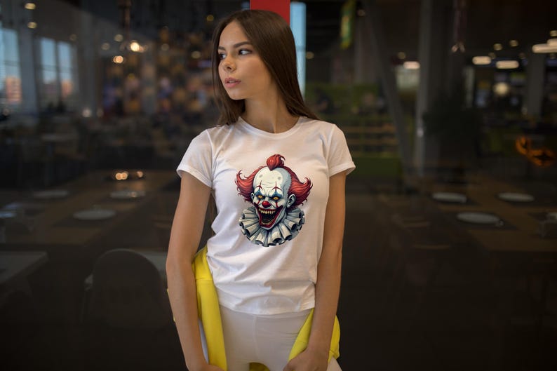 Terrifier Clown PNG Bundle | Gothic Pennywise Clipart, Jester Faces & Horror Pngs (digital ...