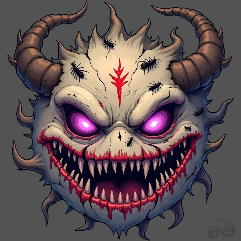 Occult Fantasy Emotes Clipart Set | 10 Gothic Art Emoji (PNG Bundle ...