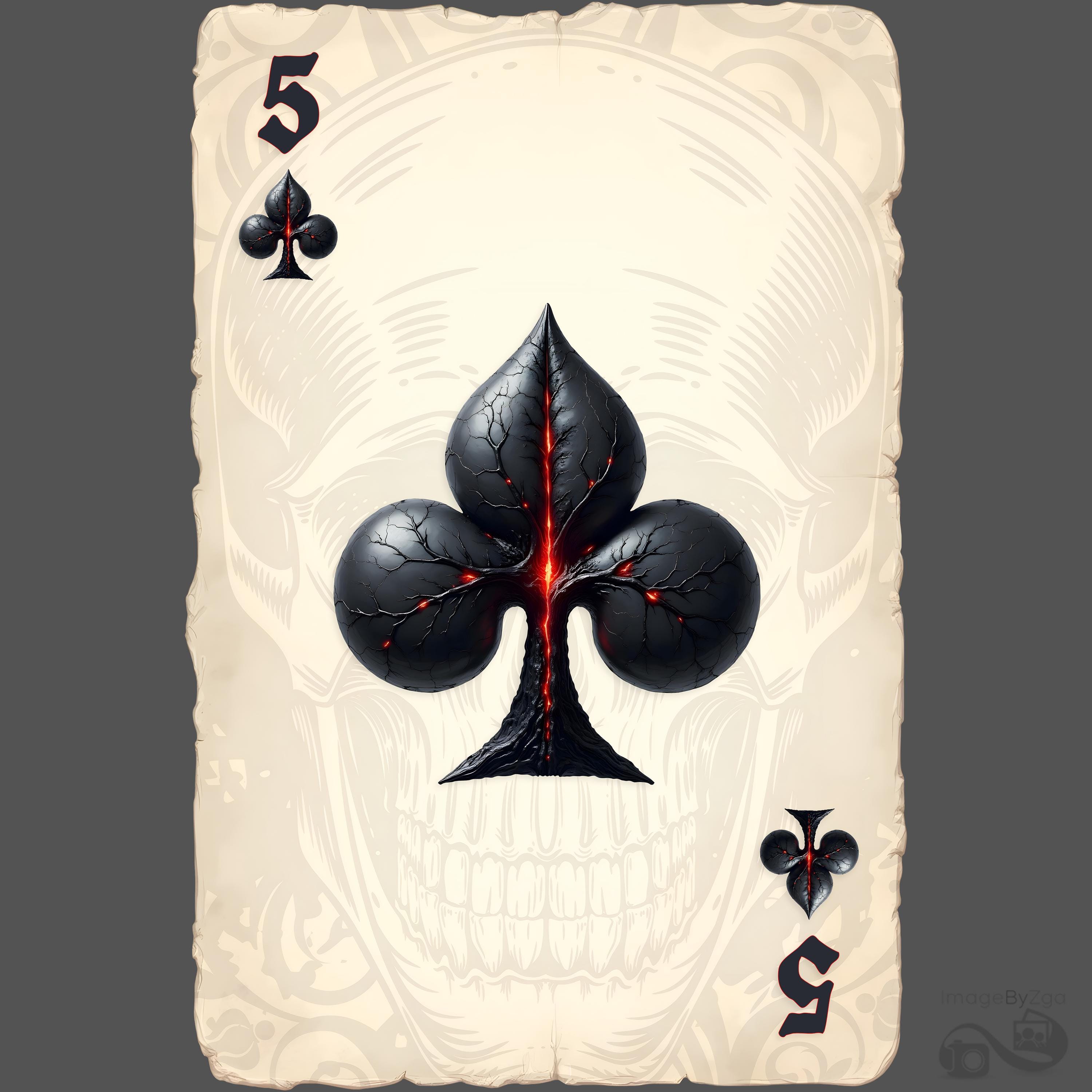 Gothic Custom Playing Cards PNG Bundle | Horror King and Queen Clipart ...